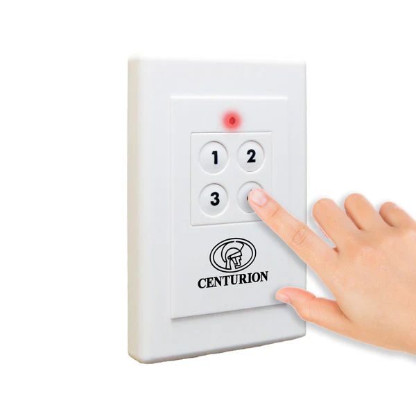Centurion XTrac Replacement Wall Pendant White 4 Buttons – Shop123